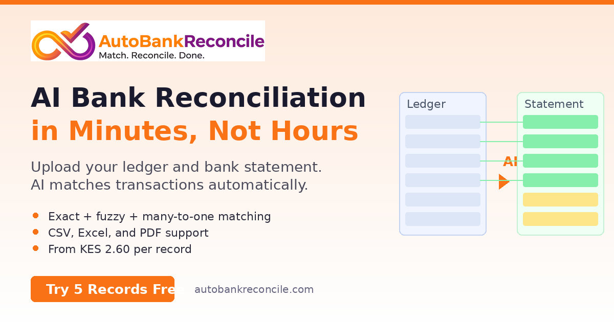 AutoBankReconcile — AI Bank Reconciliation for African Businesses
